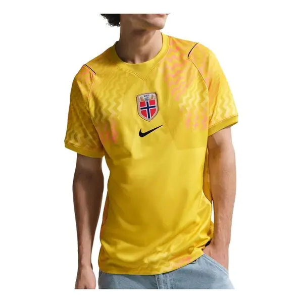 Nike Norway 2026 Stadium Goalkeeper Dri-fit Replica Jersey 'lightning Black - Lightning/black