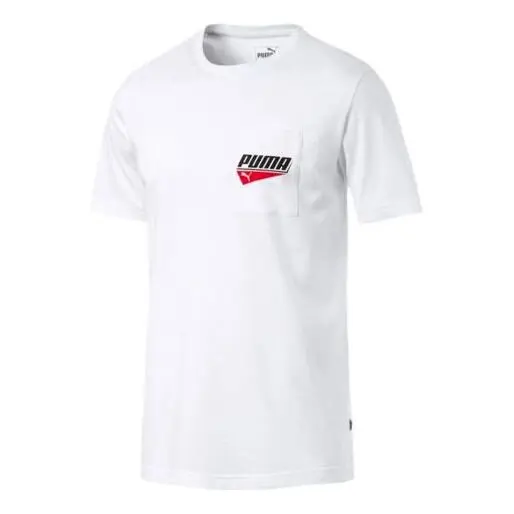 PUMA Pocket T-shirt - White