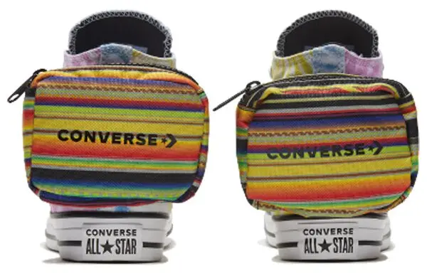 CONVERSE Chuck Taylor All Star High 'buckle Up Rainbow Tie-dye