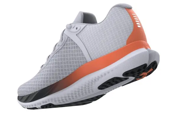 Under Armour Charged Breeze Athletic Sneakers - White/orange/black