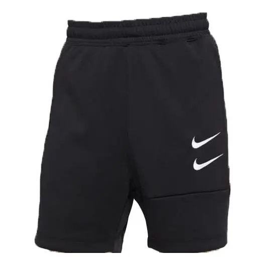 Nike Swoosh Casual Sports Shorts - Black