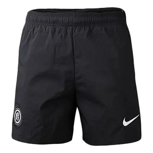 Nike Logo Woven Sports Shorts - Black