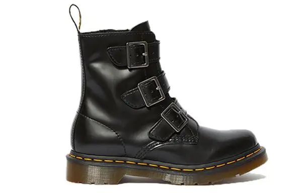 Dr. Martens Blake High Top Buckled Boots