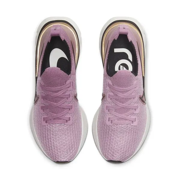 Nike React Infinity Run Athletic Sneakers - Purple