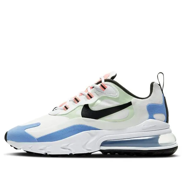 Nike Max 270 React Athletic Sneakers - White/blue/pink