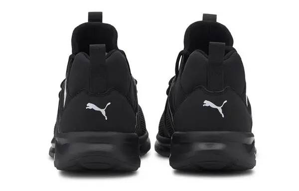 PUMA Enzo 2 Wide Low Top Athletic Sneakers - Black