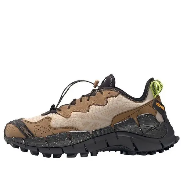 REEBOK Zig Kinetica 2 Edge High Top Athletic Sneakers - Black/brown