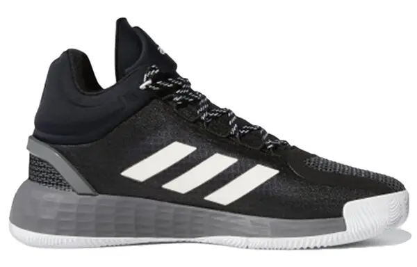 Adidas D Rose High Top Sneakers - Black