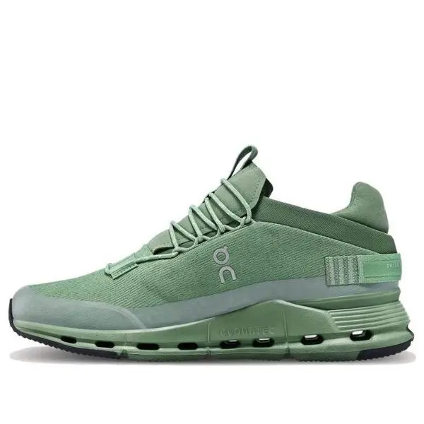On Cloudnova Sensa Sneakers - Fern/white