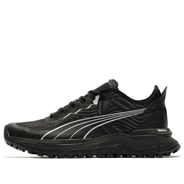 PUMA Voyage Nitro 2 Athletic Sneakers - Black/metallic Silver