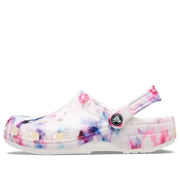 CROCS Classic Tie Dye Graphic Clogs - Multi-color