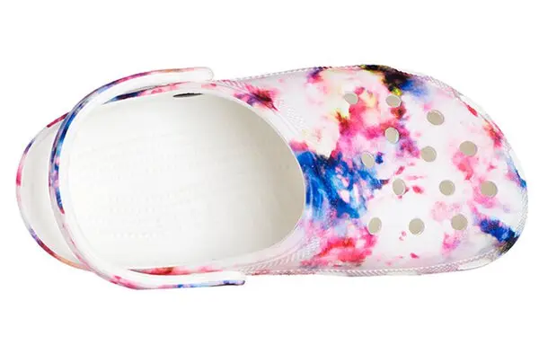 CROCS Classic Tie Dye Graphic Clogs - Multi-color
