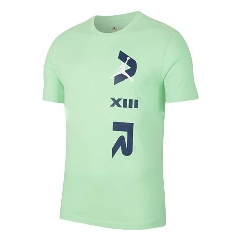 Nike As J Lgc Aj13 Ss Tee 1 Illusion - Green