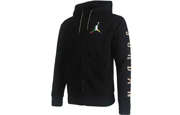 JORDAN Zipper Cardigan Hooded Jacket