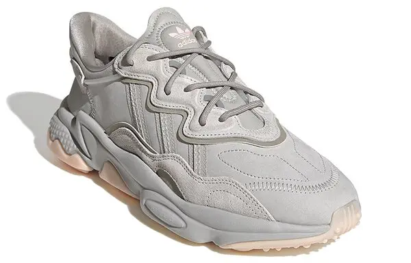 Adidas Ozweego Casual Lace-up Sneakers - Grey