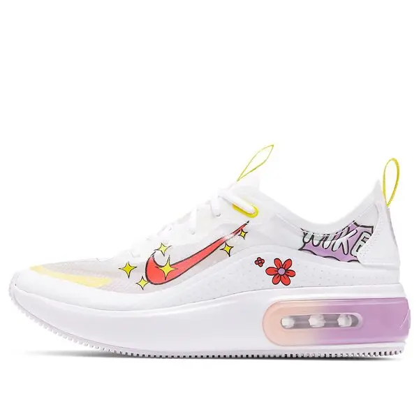 Nike Max Dia Se 'diamond Floral' Sneakers - White/yellow