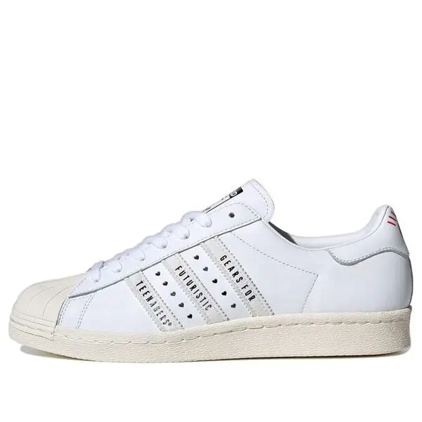 Adidas Human Made X Superstar "gears For Futuristic Teenagers" Sneakers - White
