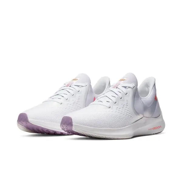 Nike Zoom Winflo Running Shoes - White/purple