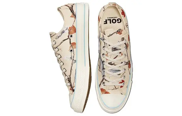CONVERSE Golf Wang X Chuck 70 Low "owl - Cream/yellow