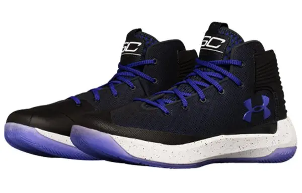Under Armour Curry 3zer0 High Top Sneakers - Purple