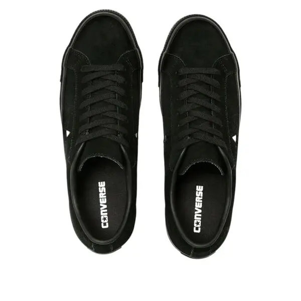 CONVERSE One Star Suede "black Monochrome" Sneakers