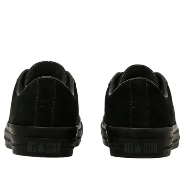 CONVERSE One Star Suede "black Monochrome" Sneakers
