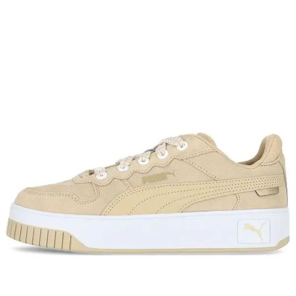 PUMA Carina Street Thick Sneakers - Beige/white