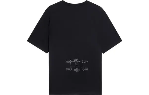 LI-NING Way Of Wade Small Graphic T-shirt 'black - Black/grey
