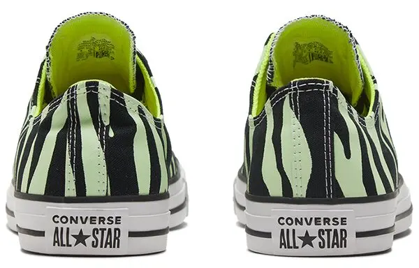 CONVERSE Chuck Taylor All Star Low Top Sneakers With Graphic Print - Black