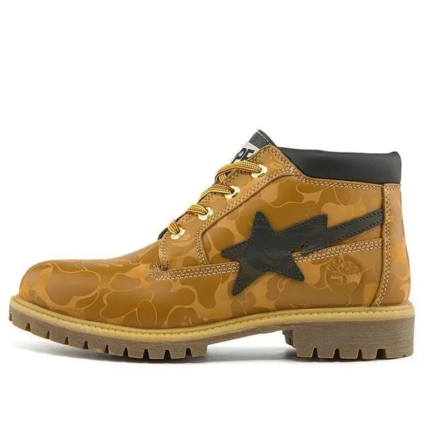 Timberland X Bape Nelson Premium Waterproof Chukka Boots