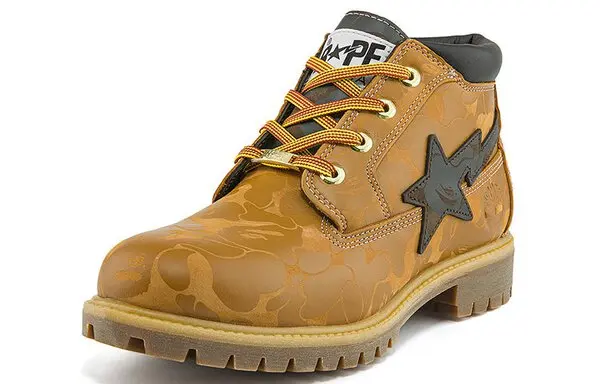 Timberland X Bape Nelson Premium Waterproof Chukka Boots