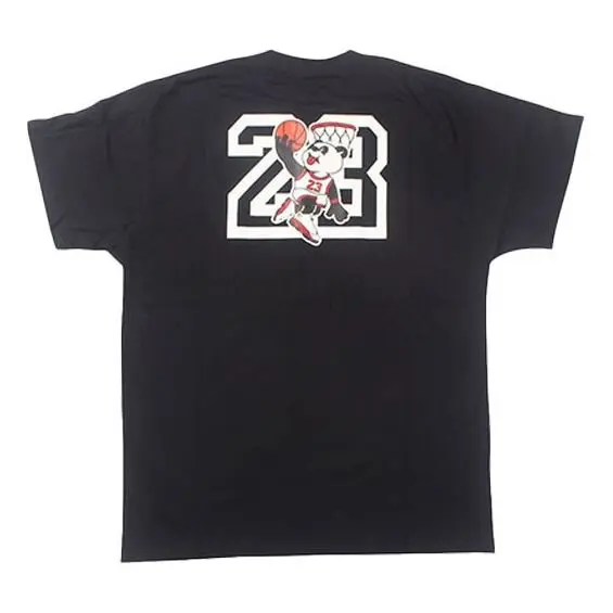 JORDAN Panda Printing Short Sleeve - Black