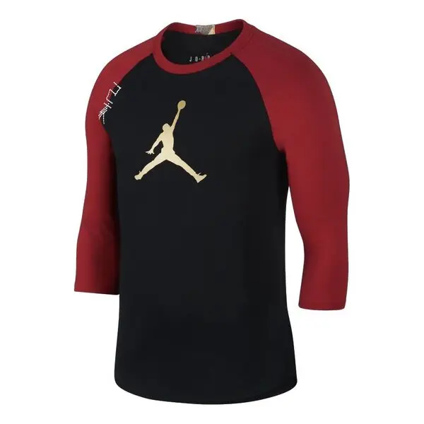 JORDAN Air Cny Raglan T-shirt - Black/red