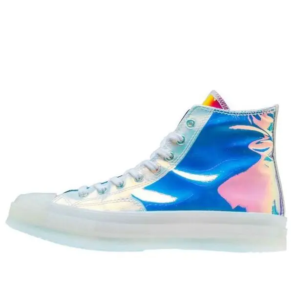 CONVERSE Chuck 70 Hi Iridescent Sneakers - Silver