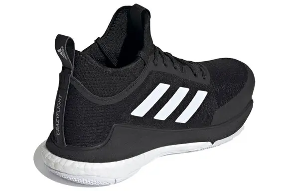 Adidas Crazyflight Mid Athletic Sneakers - Black