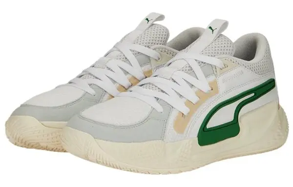 PUMA Court Rider Chaos 'slash Celtics' Sneakers - White/archive Green