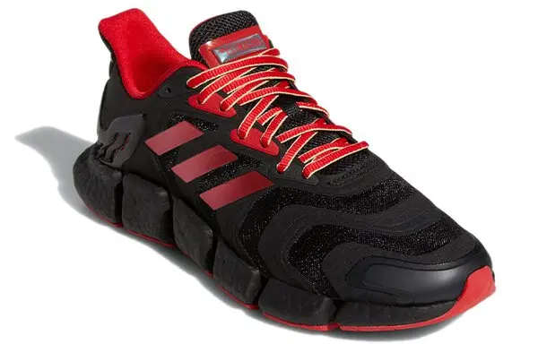 Adidas Climacool Vento Scarlet Gold Athletic Sneakers - Black