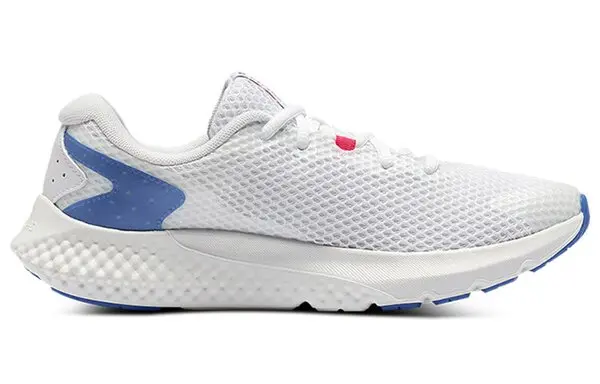 Under Armour Charged Rogue 3 Athletic Sneakers - White/blue/red