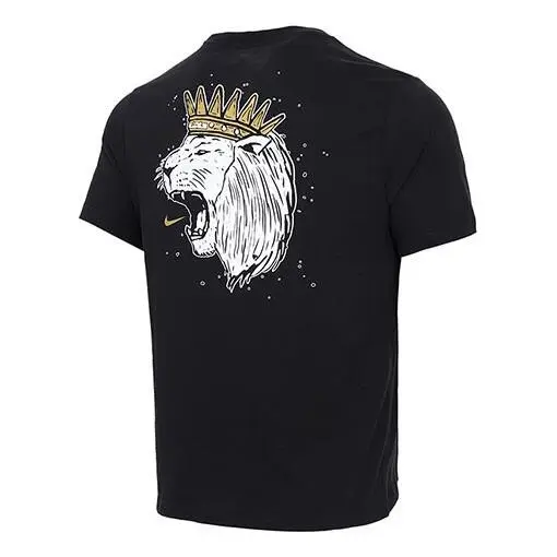 Nike As Nk Dry Lbj Ssnl Logo Tee - Black