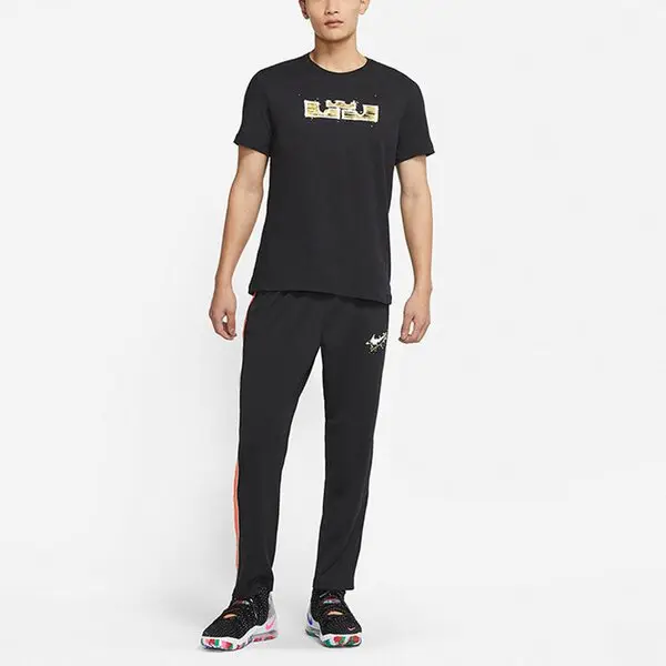 Nike As Nk Dry Lbj Ssnl Logo Tee - Black