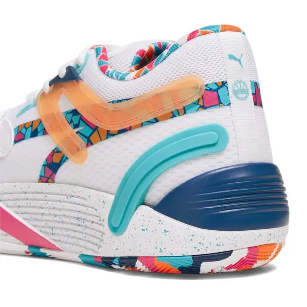 PUMA Trc Blaze Court Sneakers - White/pink