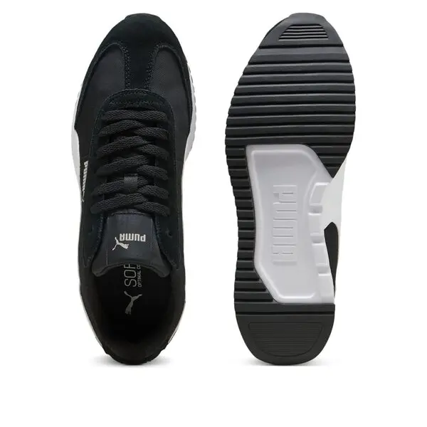 PUMA R78 Wind Mu Sneakers - Black/white