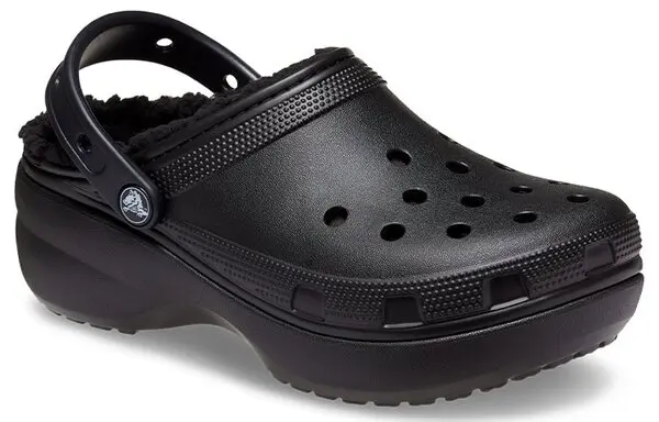 CROCS Classic Platform Lined Clog