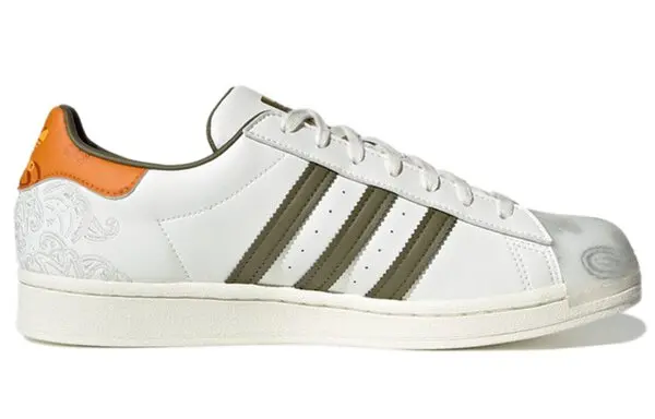 Adidas Superstar "bandana Off Focus Orange" Sneakers