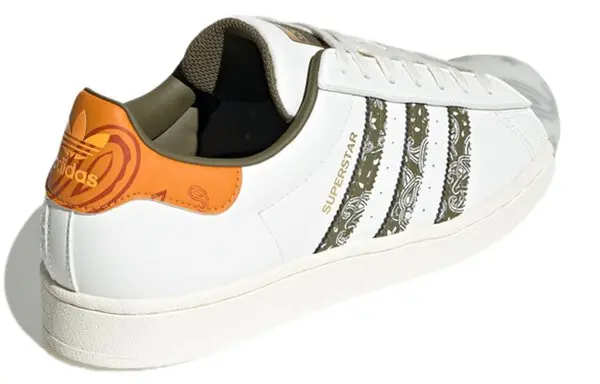 Adidas Superstar "bandana Off Focus Orange" Sneakers