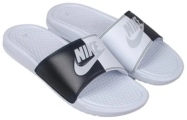Nike Benassi Jdi Slides - White/black