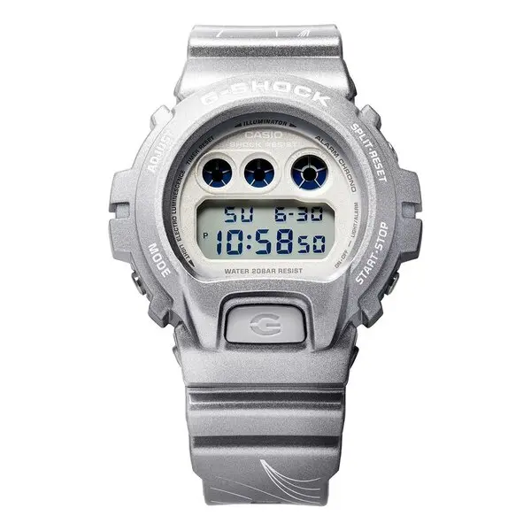 Casio G-shock Digital Watch - Silver Grey