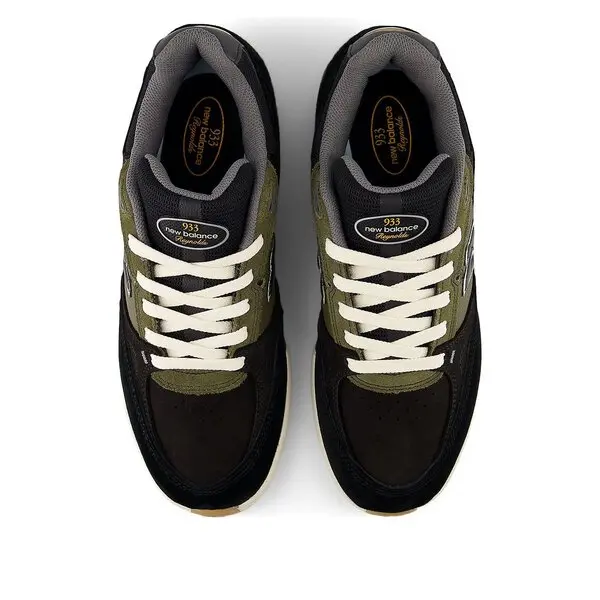 NEW BALANCE Numeric 933 "andrew Reynolds" Skate Shoes - Black/olive