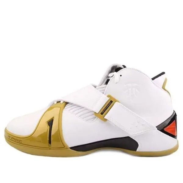 Adidas T-mac 5 Mid Top Sneakers - White/gold