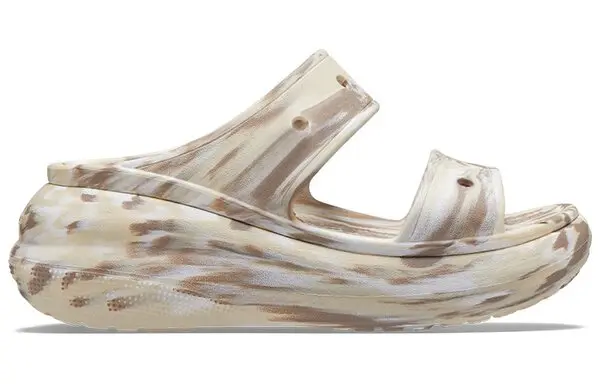 CROCS Crush Marbled Platform Sandals